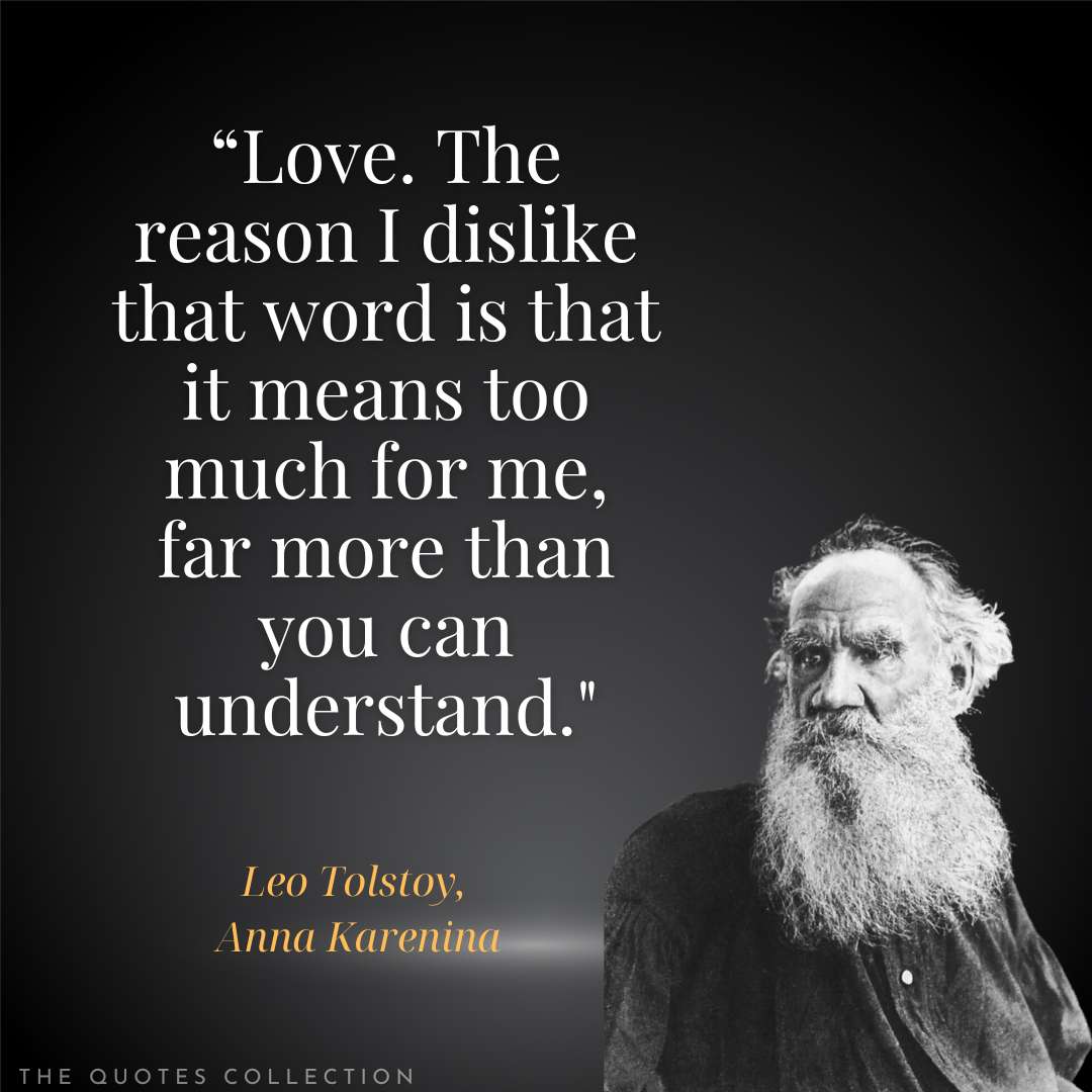 21 Powerful Leo Tolstoy Quotes from Anna Karenina - The Quotes Collection