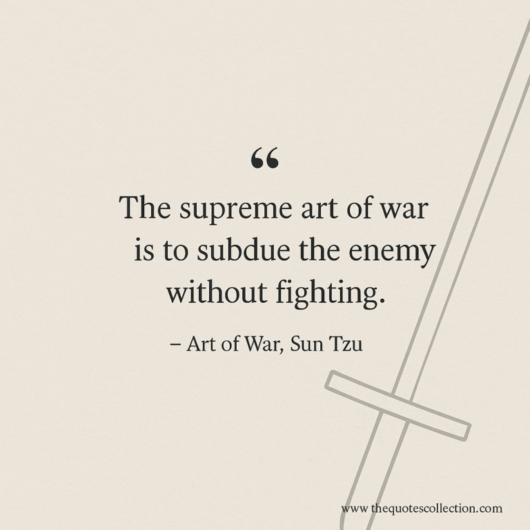 36 Powerful Art of War Quotes by Sun Tzu - The Quotes Collection