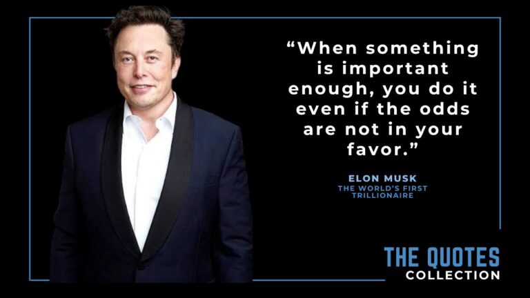 40 Elon Musk Famous Quotes About Success, Failure, and More